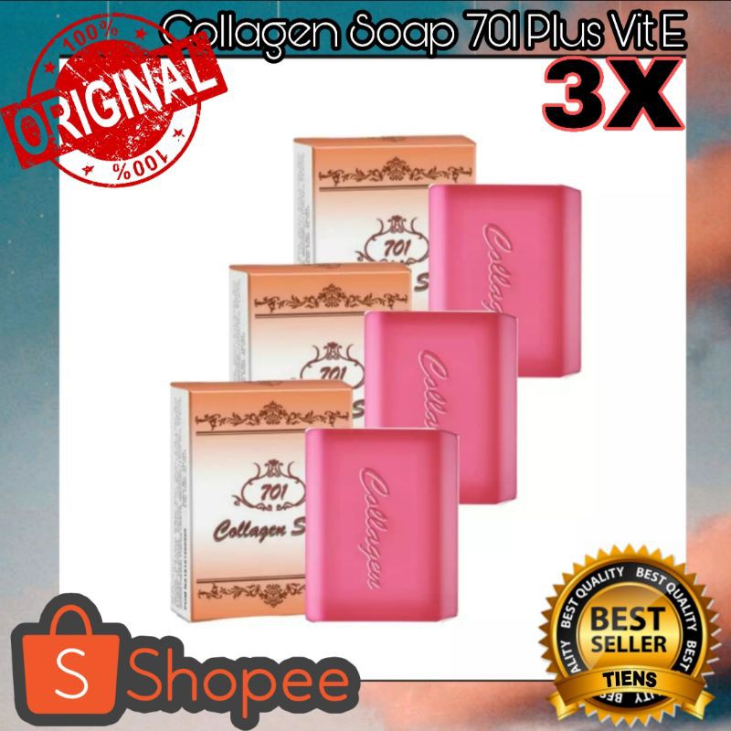 COLLAGEN 701 SOAP(สบู่ คอลลาเจน 701 พลัส วิตามินอี)ขายเป็นแพ็ค95.-แพ็ค ...