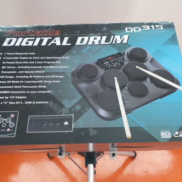 กลองไฟฟ้า Medeli DD315 | Shopee Thailand