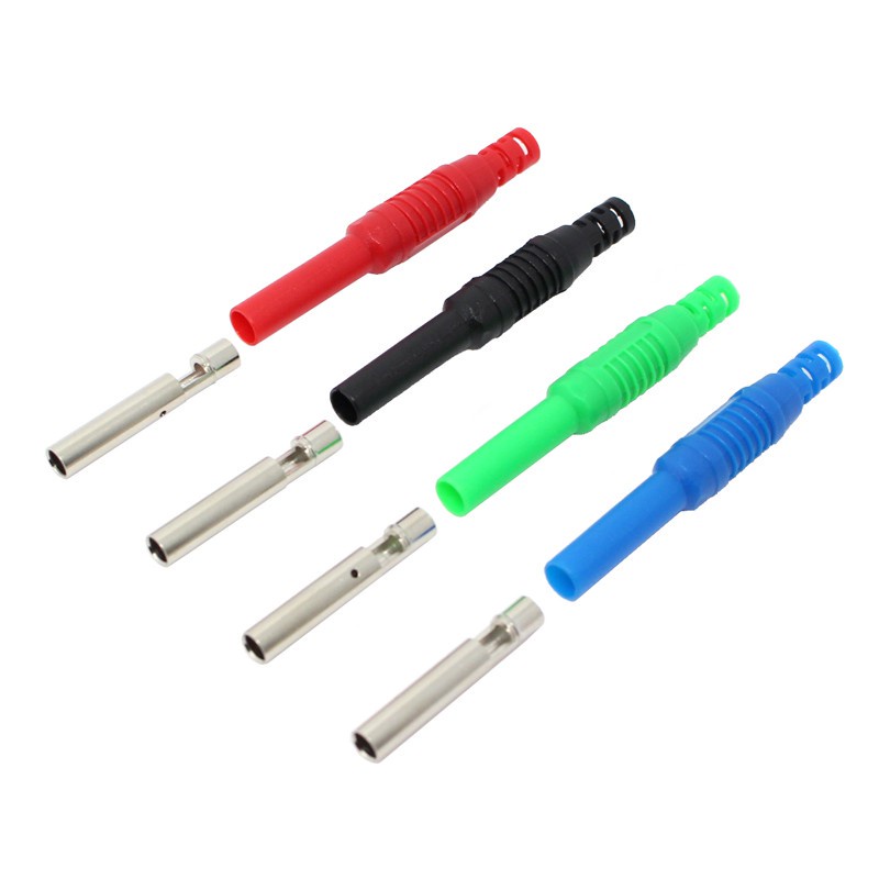 10pcs 4mm Inline Banana Socket ,Can accept shrouded banana plug 4mm ...