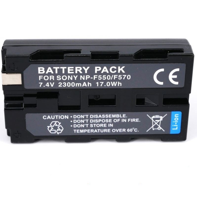 แบตกล้องโซนี่ รุ่นแบต SONY F330/F550/F570 for NP-F550 NP-F330 NP F570 NP F530 For Sony GV-D200 ...