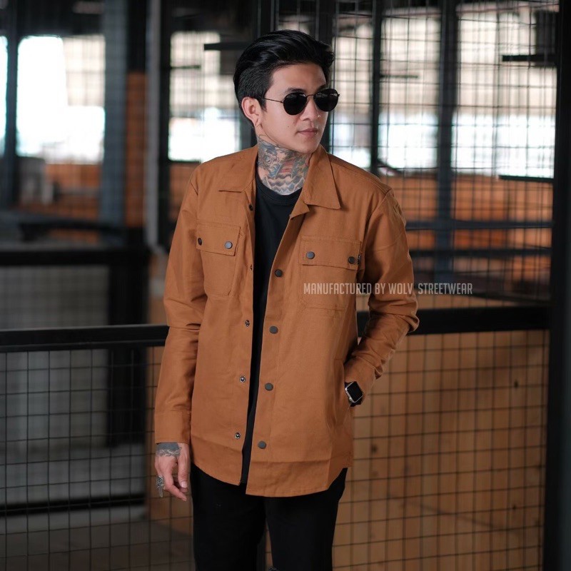 Wolv Original Semi Parka Jacket - Wolv Original Semi Parka | Shopee ...