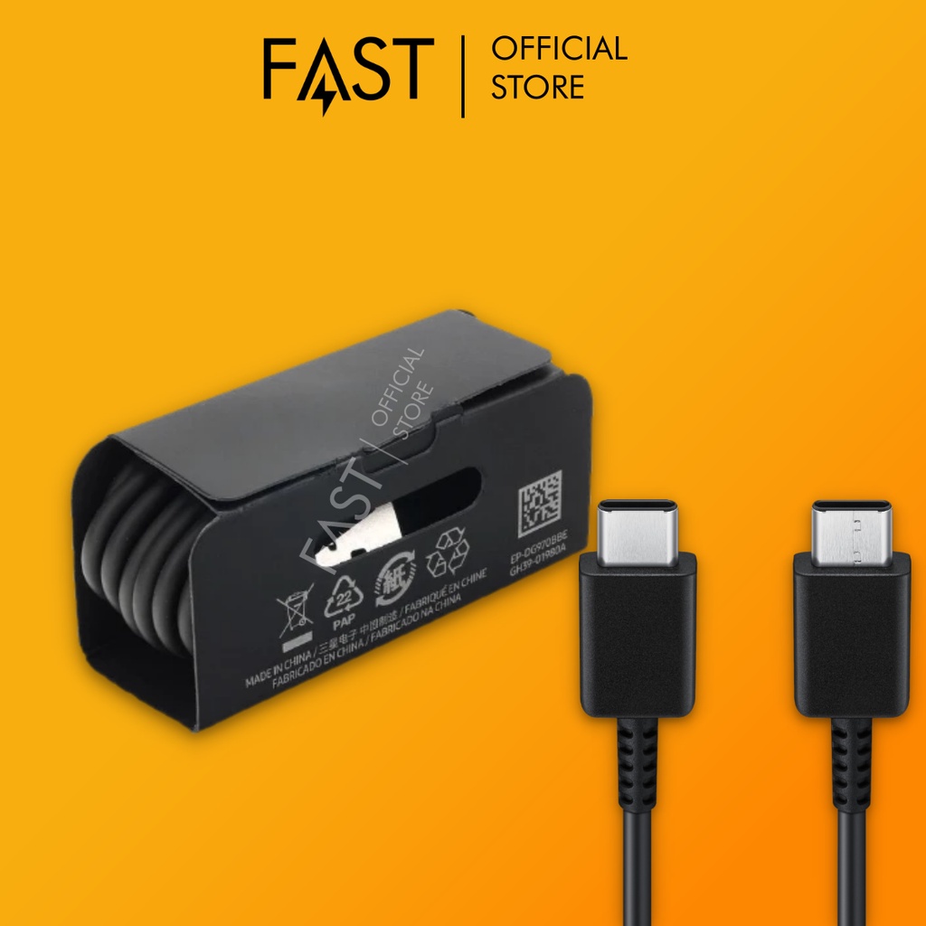 สาย USB C ถึง USB C ประเภท C ถึง Type C สายเคเบิลข้อมูลหมายเหตุ 10 S10 A20 A30 A40 A50 A60 A70 ...