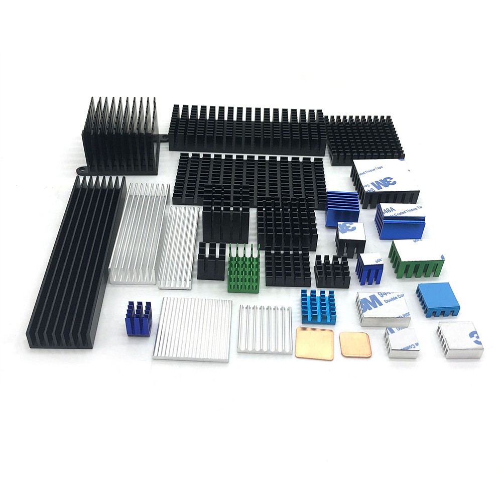 Aluminum heatsink CPU IC DIY ฮีตซิ้งค์ อะลูมิเนียม | Shopee Thailand