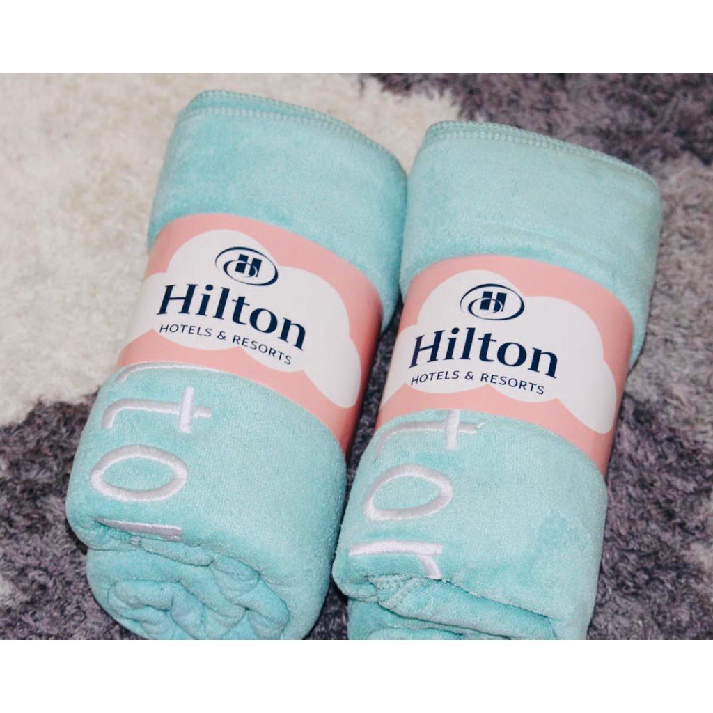 Hilton Hotel Tuala Hadiah Tuala Mandi Serap ผ้าขนหนูอาบน้ํา คุณภาพสูง ...