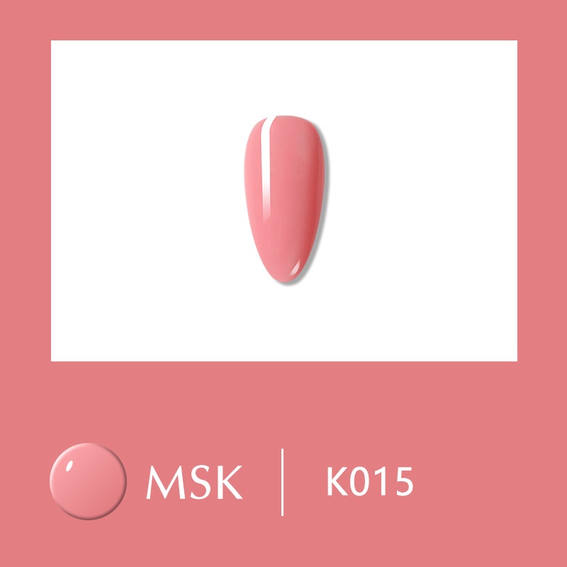 พร้อมส่ง⚡สีเจล ยาทาเล็บเจล MSK ขวดเขียว 7.3ml ของแท้ สีเจลทาเล็บ สีทาเล็บ สุขภาพดี สีนู้ด ยาทา ...