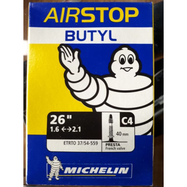 ยางในเสือภูเขา 26 นิ้ว MICHELIN AIRSTOP BUTYL | Shopee Thailand