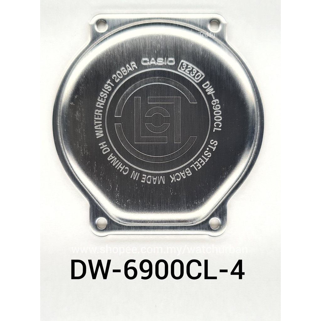 Casio G-SHOCK COVER BACK ASSEMBLY DW6900 DW6600 BACKCASE DW-6900 ...