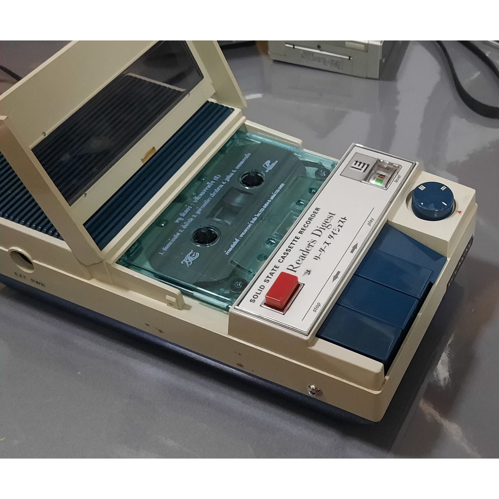 เทปนอน Solid State cassette recorder Reader Digest M-26 | Shopee Thailand