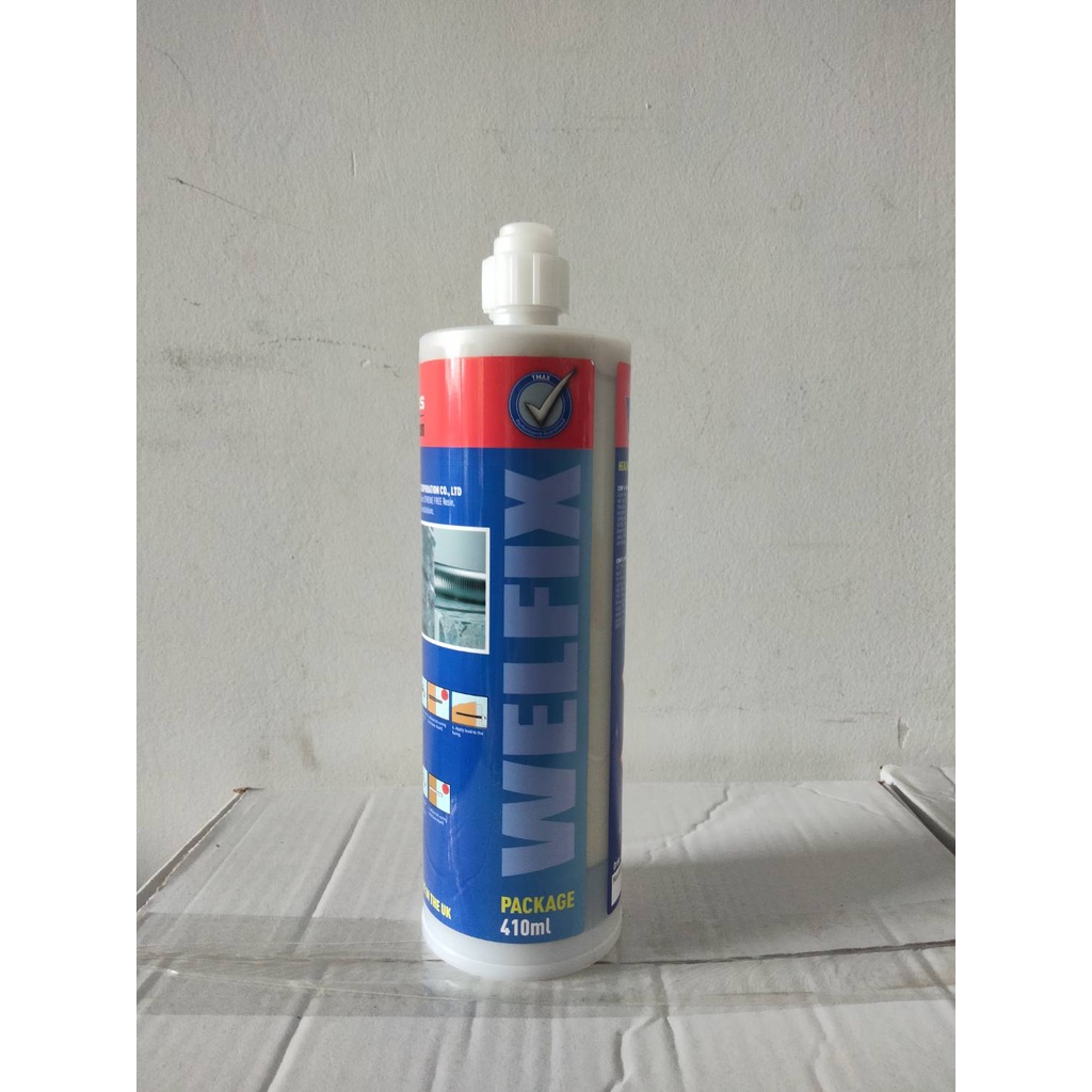 น้ำยาเคมีเสียบเหล็กแบบฉีด ( WELBOND PLUS ) ขนาดบรรจุ 410 ml. ขนาด 300 ml. | Shopee Thailand