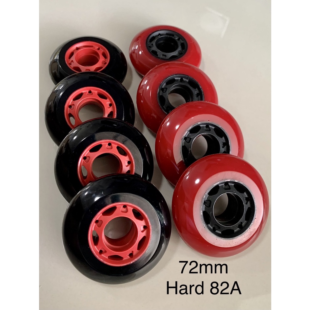 ล้อ Inline & Freestyle & Fitness Skate ขนาด 72x24mm 82A จำนวน 4 ลูก ...