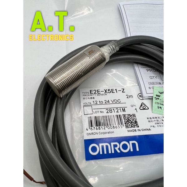 ถูกส่ง! E2E-X5E1-Z 12-24vdc proximity sensor switch 3สาย Proximity sensor ระยะจับโลหะ 5มิล ...