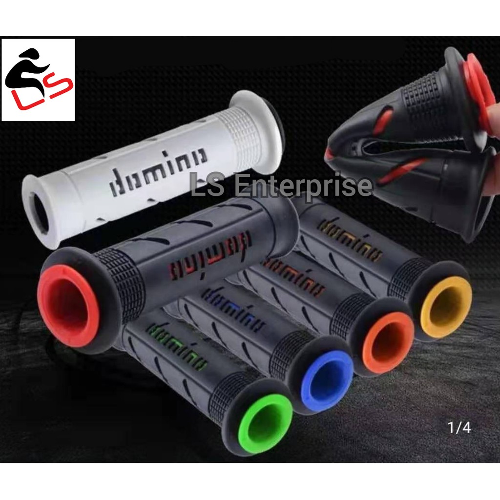 Domino Handle Grips TROTTLE GRIP Rubber Universal (sepasang | Shopee ...