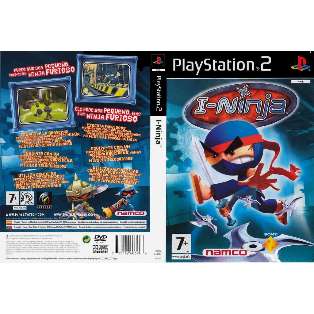 แผ่นเกมส์ PS2 I-Ninja คุณภาพ ส่งไว (DVD) | Shopee Thailand