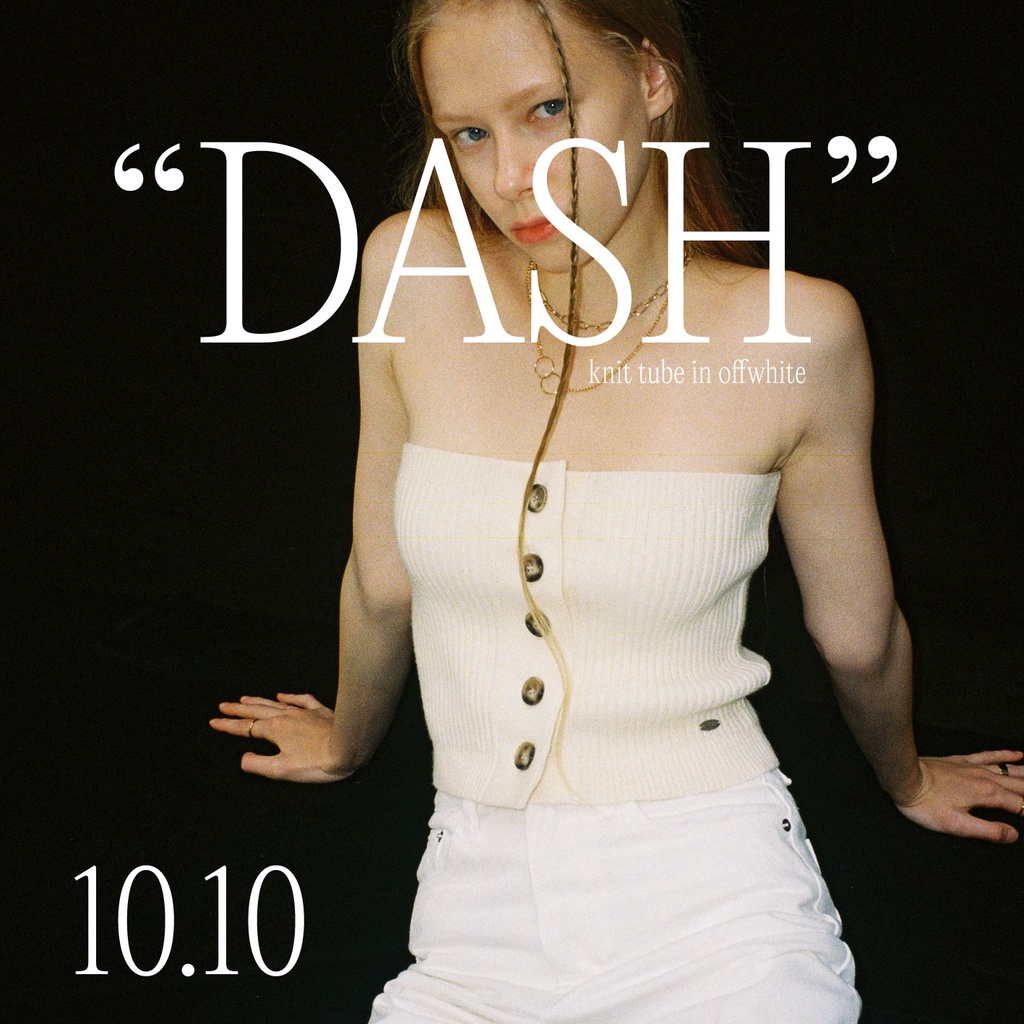 (ใส่โค้ด WUGVZW ลดทันที 80.- เมื่อช็อปครบ 500.-) Ruthless Studio - Dash Tube top เสื้อเกาะอกสุด ...