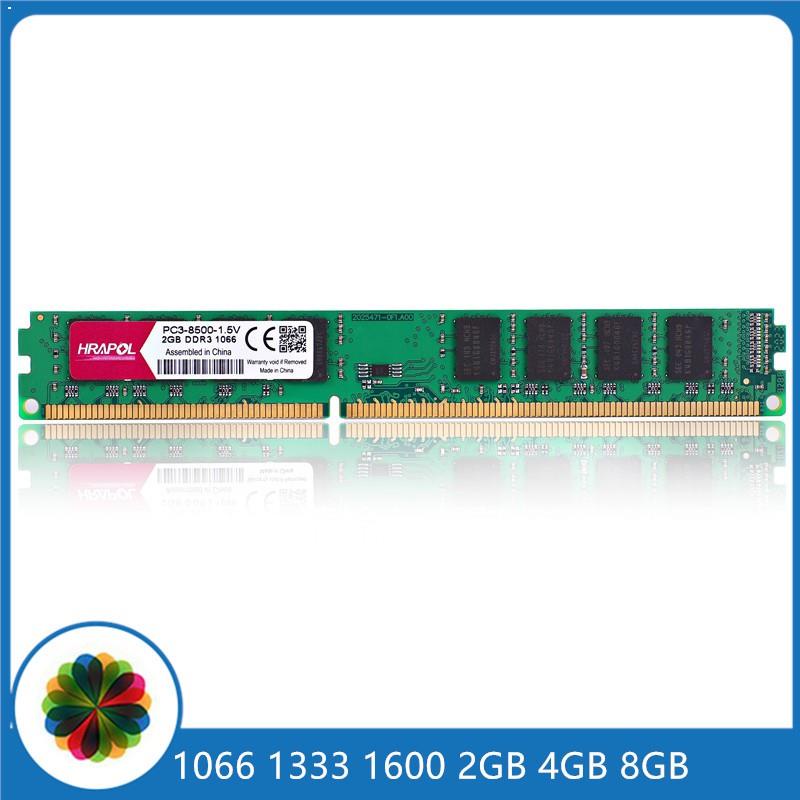 Memory DDR3 2GB 4GB 8GB 1066mhz 1333mhz 1600MHZ DESKTOP PC3-8500U PC3 ...