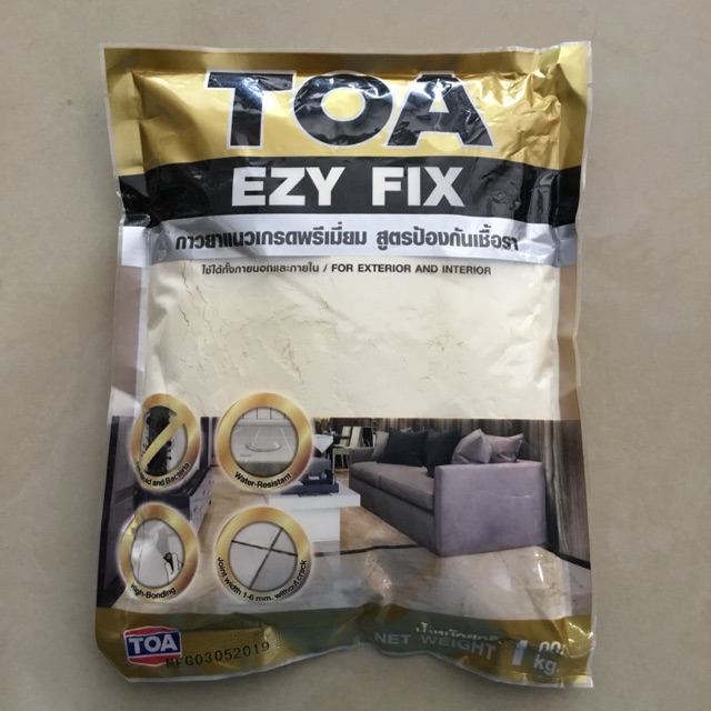ยาแนวเกรดพรีเมี่ยม TOA Ezy Fix | Shopee Thailand