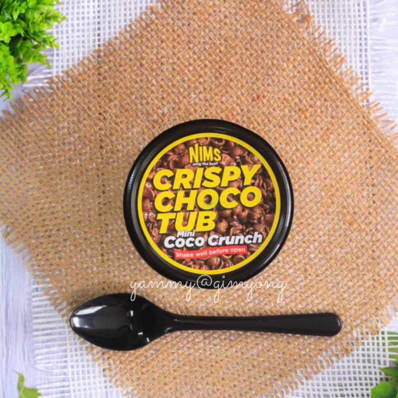 Nims Crispy choco tub mini coco crunch โกโก้ ครั๊น ผสมช็อคโกแลตเหลว ใน ...