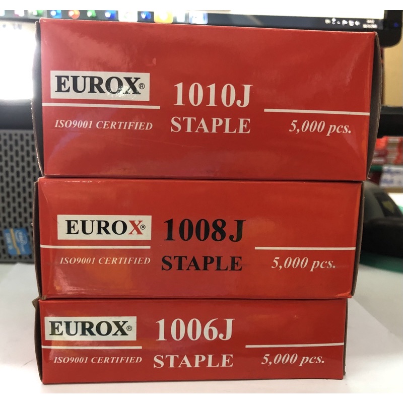 ลูกแม็กขาคู่ ลูกแม็กคู่ ตะปูลมขาคู่ EUROX | Shopee Thailand