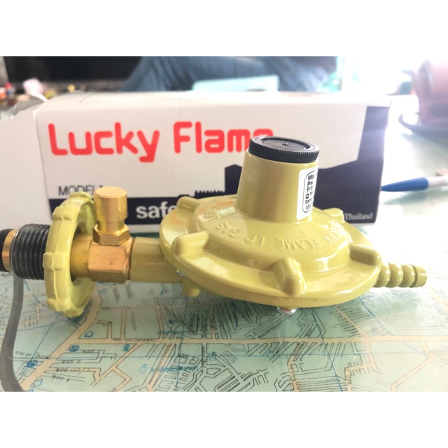 หัวปรับแรงดันต่ำแบบเซฟตี้ ยี่ห้อ Lucky-Flame รุ่น L-325s | Shopee Thailand