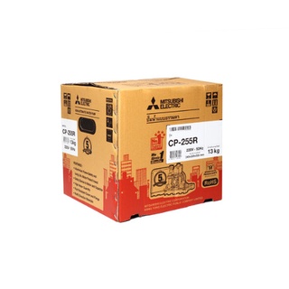 ปั๊มน้ำแบบธรรมดา ยี่ห้อ MITSUBISHI รุ่น CP-255R 250W 2 สาย ท่อ 1 x 1 นิ้ว ส่งสูง 27 เมตร ...