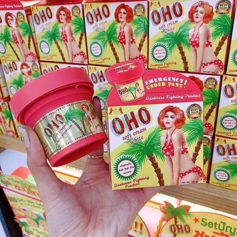 OHO SOFT CREAM WHITE PREMIUM DARKNESS CREAM | Shopee Thailand