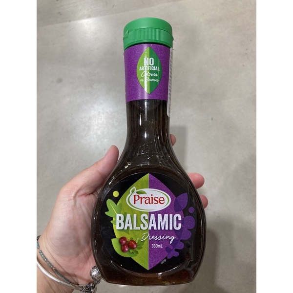 Praise Dressing (French, Ranch, Italian, Balsamic) 330 ml. เพรส น้ำสลัด ...