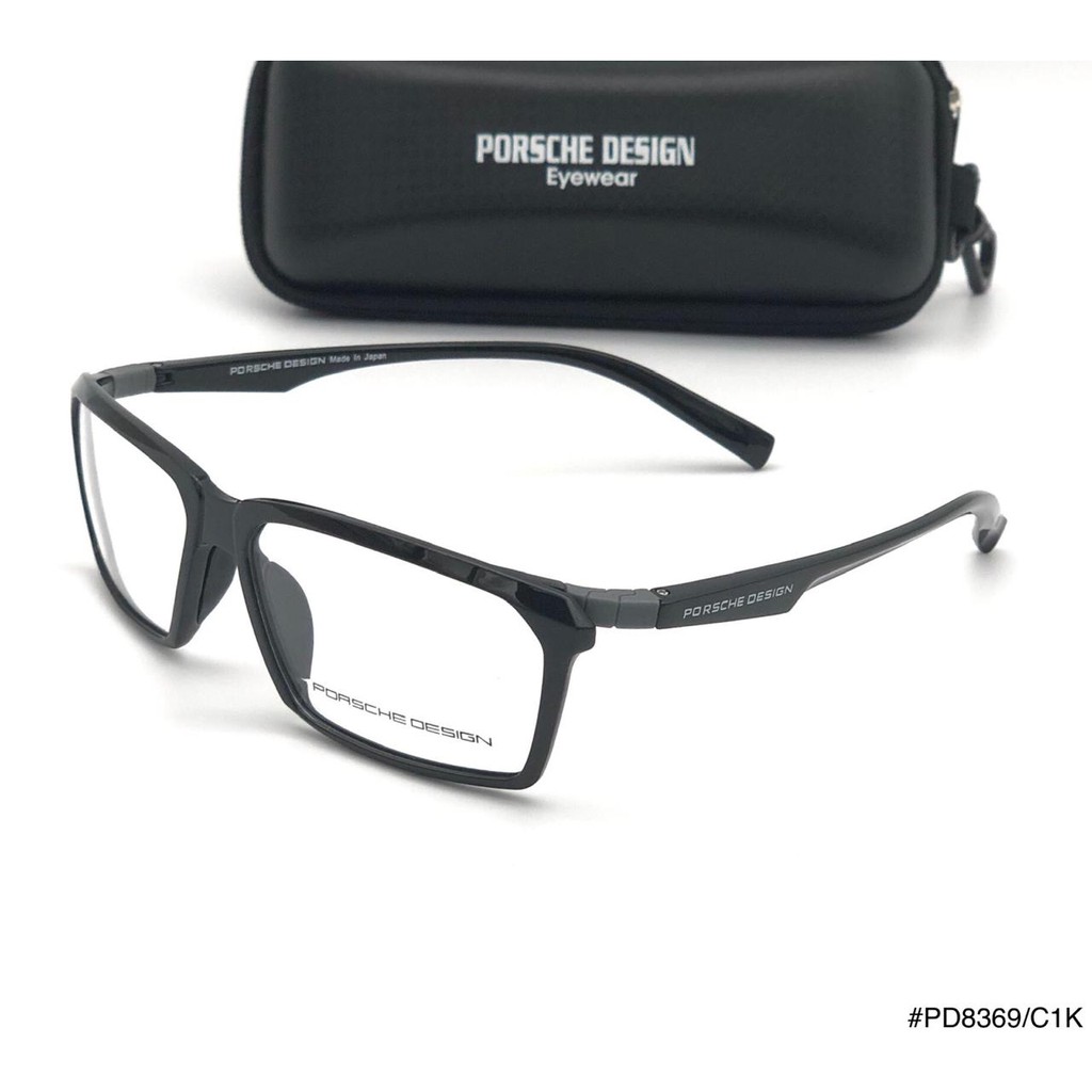 Porsche DESIGN 8369 แว่นตาผู้ชาย FRAME น้ําหนักเบายืดหยุ่น PREMIUM ...