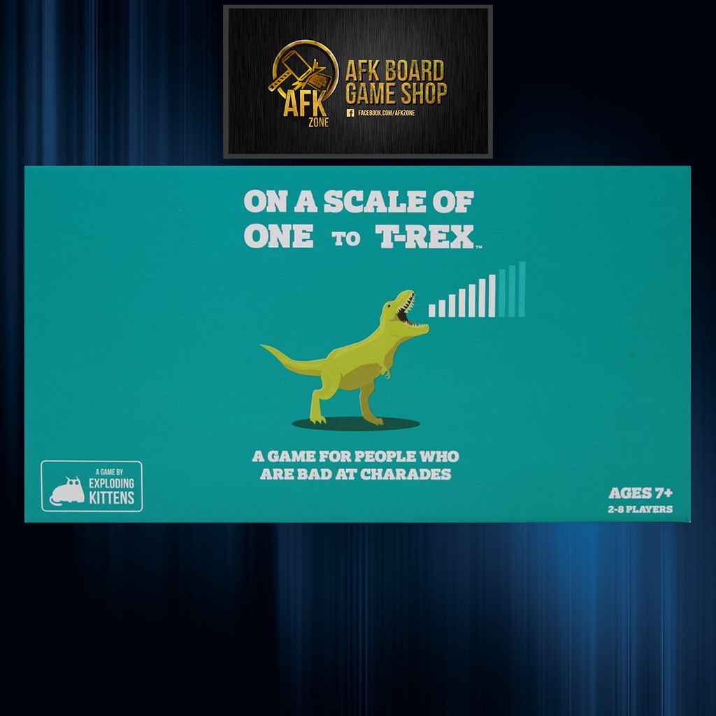On A Scale Of One To T-Rex - Board Game - บอร์ดเกม | Shopee Thailand
