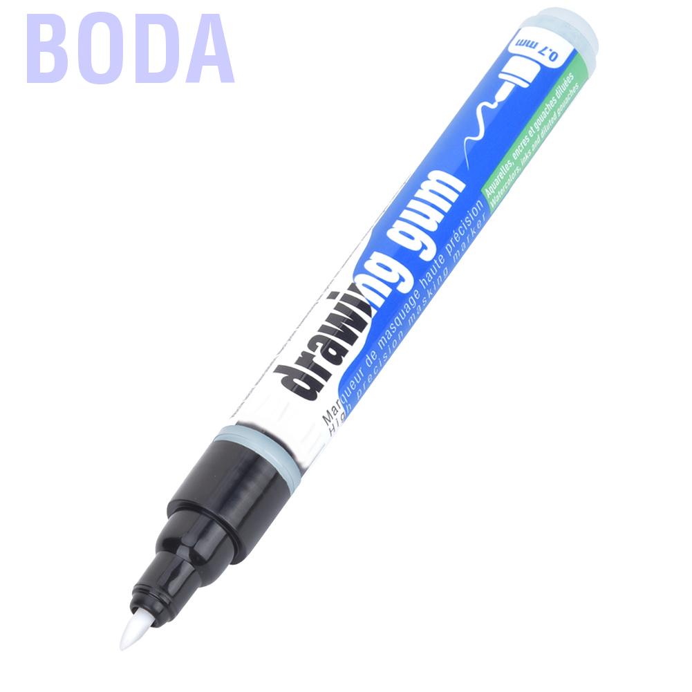 Boda วาด Gum Masking Fluid Marker ปากกาสีน้ำสีขาว Liquid Mark Art ...
