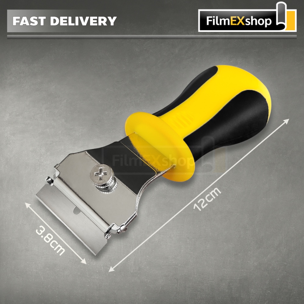 มีดขูดทำความสะอาดกระจก มีดขูดสี มีดขูดลอกฟิล์ม คัตเตอร์ขูดสี Scraper SCR-07 | Shopee Thailand