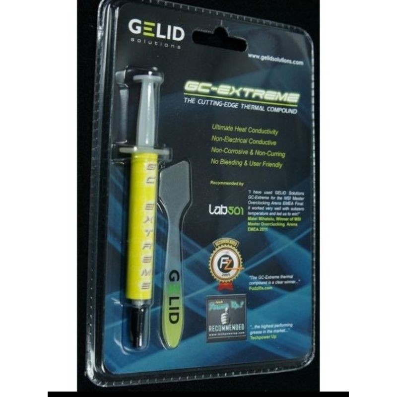 แผ่นเจล Gelid Gc Extreme Gc Tc Gc 03 A 3 กรัม Shopee Thailand 