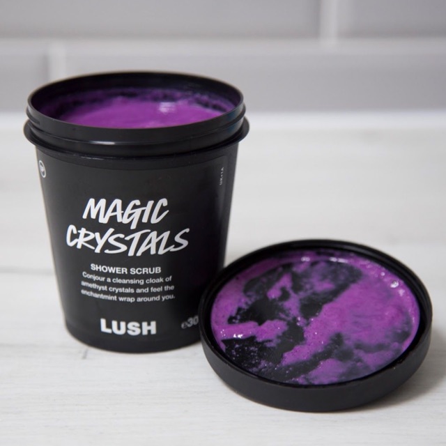 (ของใหม่) Lush Magic Crystals Shower Scrub 300g/600g | Shopee Thailand