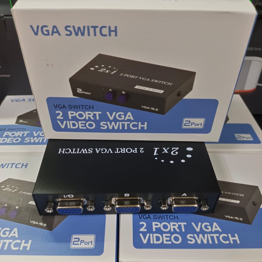 2port VGA Switch / 2Port VGA Switcher | Shopee Thailand
