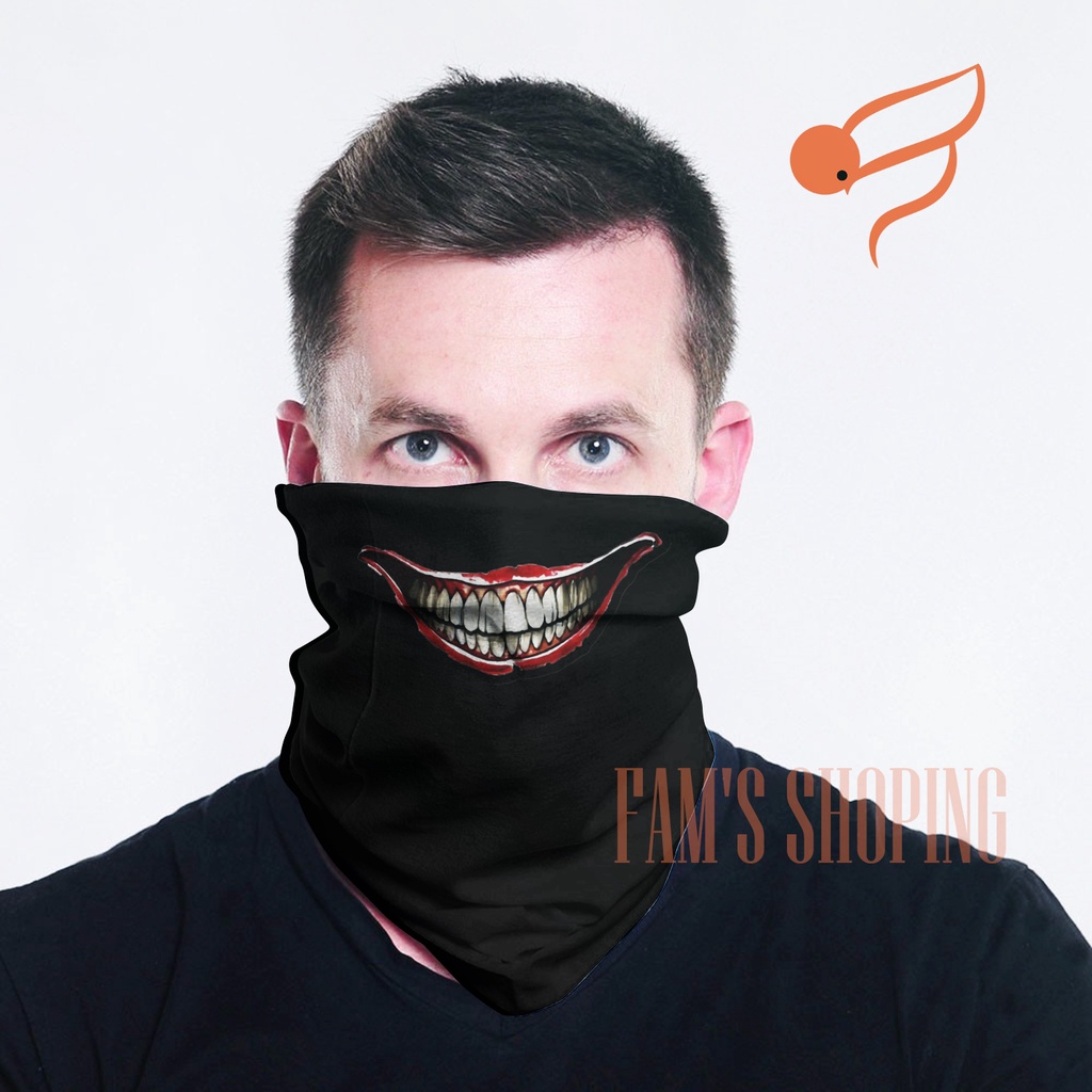 Buff หน้ากากผ้าพันคอมัลติฟังก์ชั่นอะนิเมะ mokuma / koro sensei / kisame ...