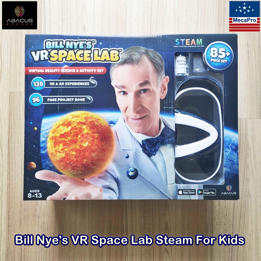 Abacus Brands® Bill Nye's VR Space Lab Steam For Kids ชุดท่องอวกาศพร้อม ...