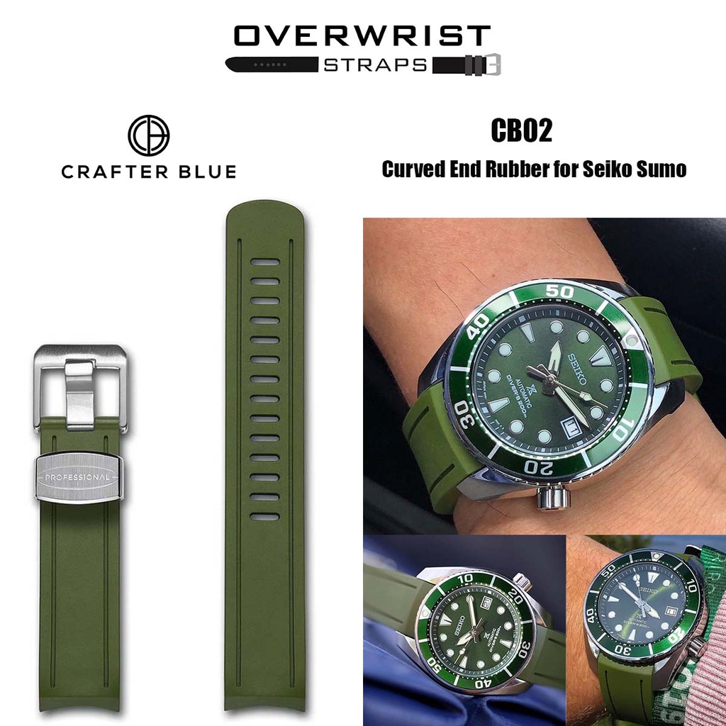 สายนาฬิกา Crafter Blue CB02 สำหรับ Seiko รุ่น Sumo | Shopee Thailand