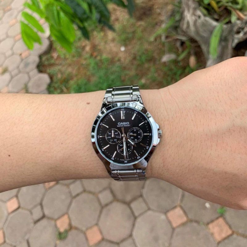 นาฬิกาผู้ชาย CASIO รุ่น MTP-V300D-1A เท่ห์สุดๆ | Shopee Thailand