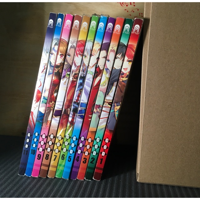 นิยาย GOD จาก enter book ทั้ง set 11เล่มจบ ปกสวยมาก สนุกมาก สภาพดีทุก ...