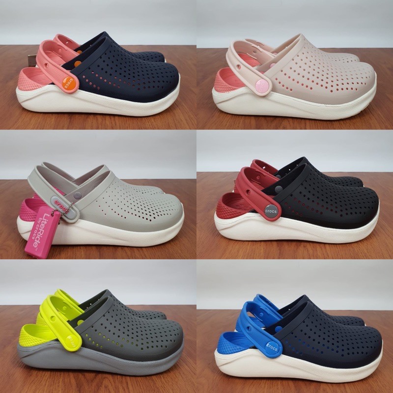รองเท้าแตะ crocs Literide Junior / Croc / Clogs / Clog /Lite ride ...
