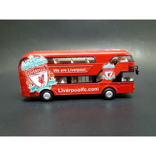 โมเดลรถบัส สโมสรลิเวอร์พูล Bus Model Liverpool ก×ยxส 5×17×7 cm. Bus ...