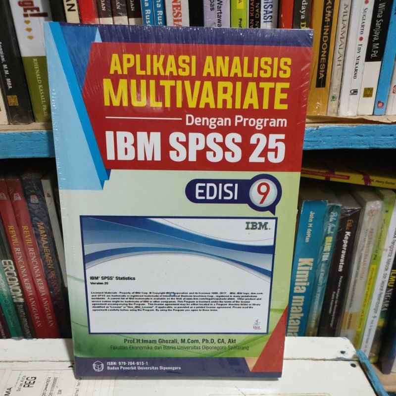 Multivariate Analysis Application Book พร้อมโปรแกรม IBM SPSS 25 ...