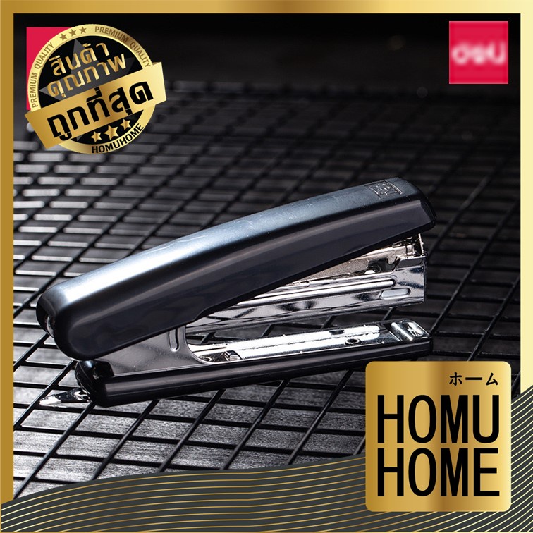 HOMUHOME【ถูกที่สุด】0221 Deli เครื่องเย็บกระดาษ เบอร์10 เย็บได้ 15 แผ่น แม็ก แม็กเย็บกระดาษ DD34 ...