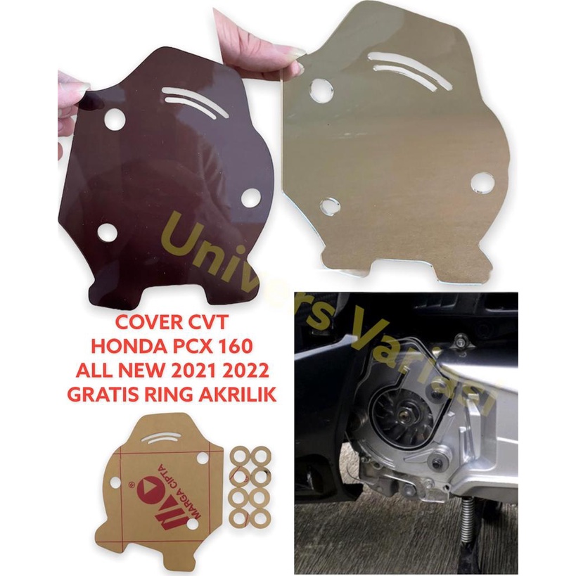 MESIN CVT COVER PCX 160 ใหม่ 2021 / ADV 160 ฝาครอบเครื่องยนต์ ACRYLIC ...