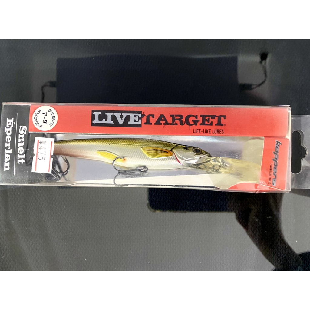 เหยื่อปลอม Live Target Koppers Smelt | Shopee Thailand