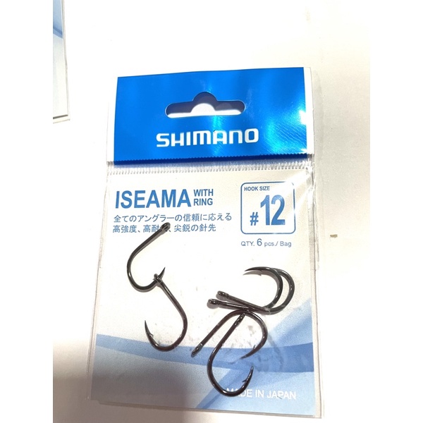 ตัวเบ็ดตกปลา SHIMANO ISEAMA WITH RING ของแท้จาก บ.อิสเทิร์น MADE IN JAPAN | Shopee Thailand