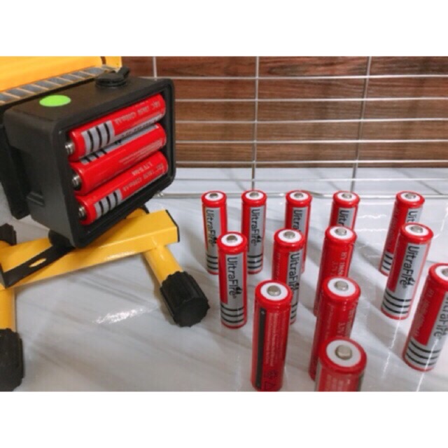Ultrafire Ultrafire ถ่านชาร์ตรุ่น 18650, 4200mAh 3. 7V Li-ion (สีแดง ...