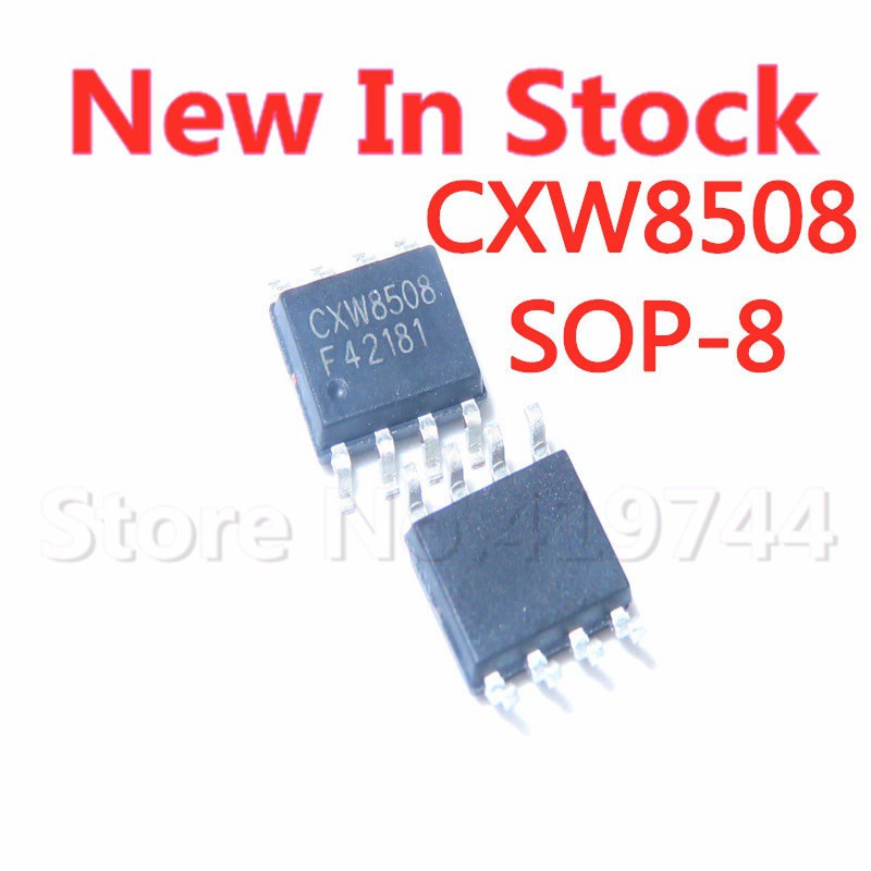 5 ชิ้น/ล็อต CXW8508 SOP8 power step-down ชิป SOP-8 CX8508 รถ charger ...