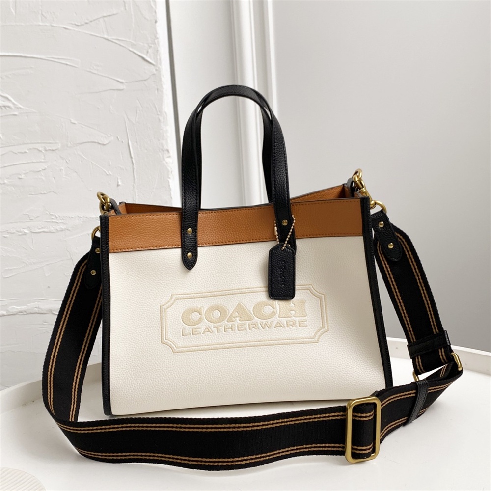 Coach C0777 C6035 C8458 C8459 C2773 C3282 C3859 Field Tote 30 หนัง ...