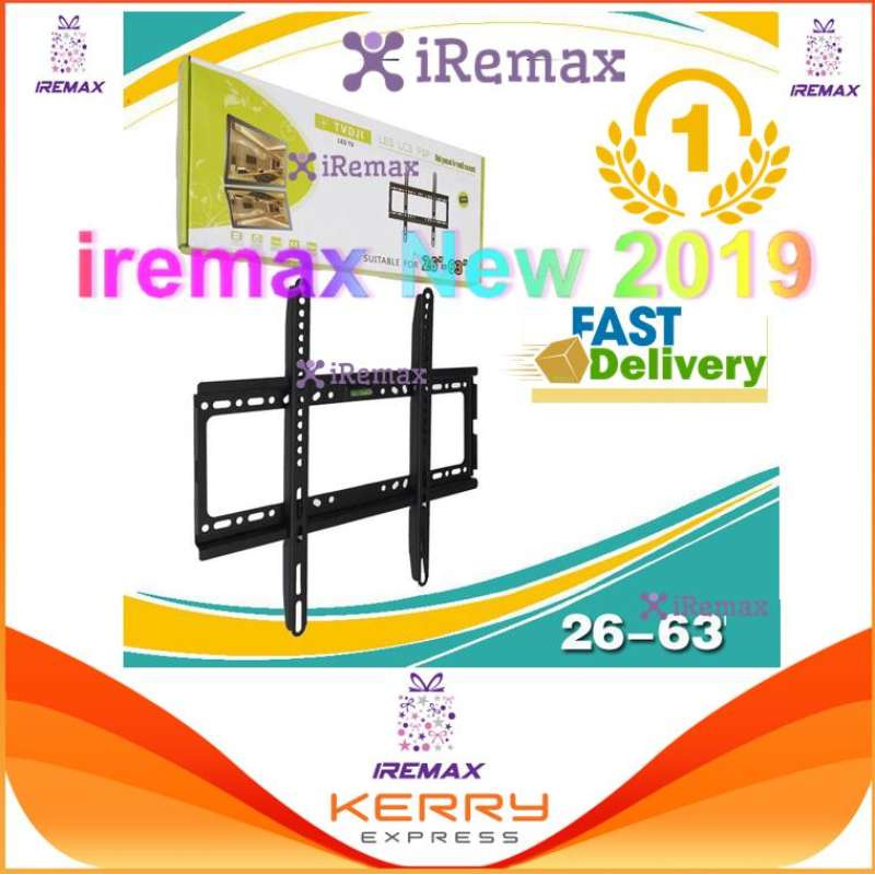 iRemax ชุดขาแขวนทีวี LCD, LED ขนาด 26-63นิ้ว Wall Mount แบบติดผนังฟิกซ์ | Shopee Thailand
