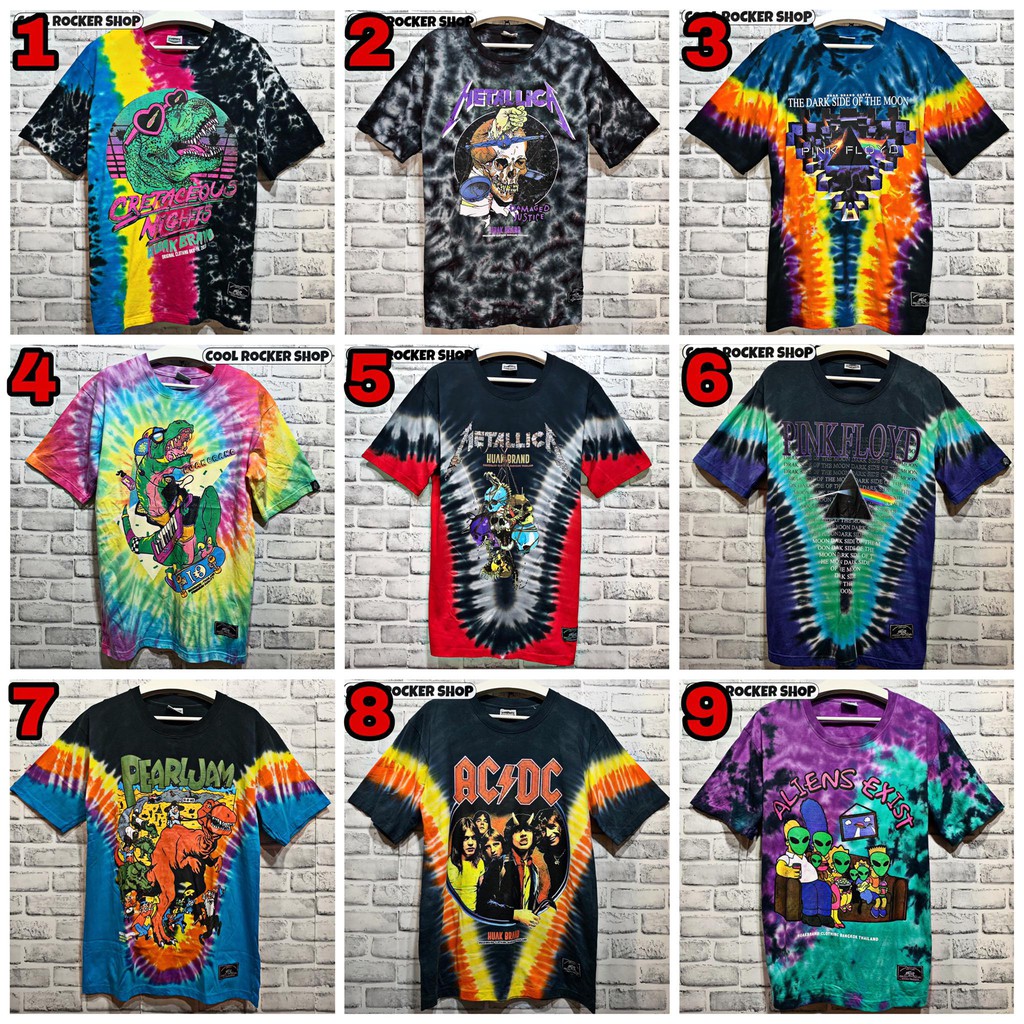 Cool Rocker เสื้อมัดย้อม คุณภาพดี By Huak Brand / ใส่โค้ด " COAUG27 ...